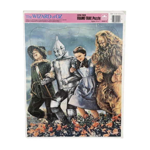 Golden | Toys | The Wizard Of Oz Golden Frame Tray Puzzle 988 Poppy ...